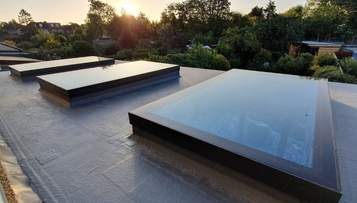 Framed Flat Roof Skylights – Lanterns-Direct