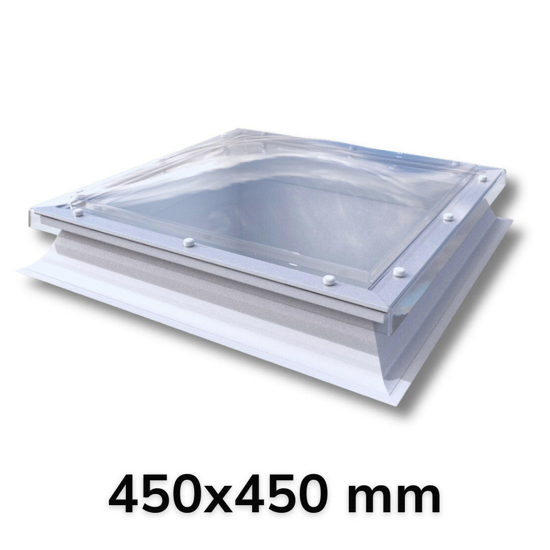 450 x 450 mm Polycarbonate Fixed Dome Rooflight by Mardome Trade ...