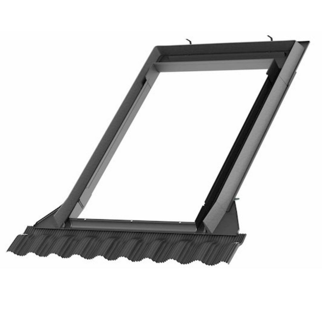 78x62 cm VELUX Pro EDW MK27 1000 Tile Flashing with Insulation | Grey ...